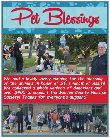 Pet Blessings! – St. Anthony Catholic Church